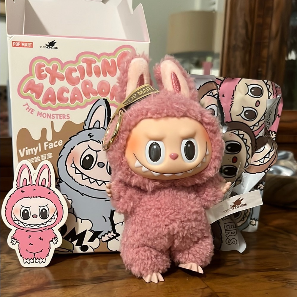Authentic Pop Mart Lychee Berry Labubu Exciting Macar… - Gem
